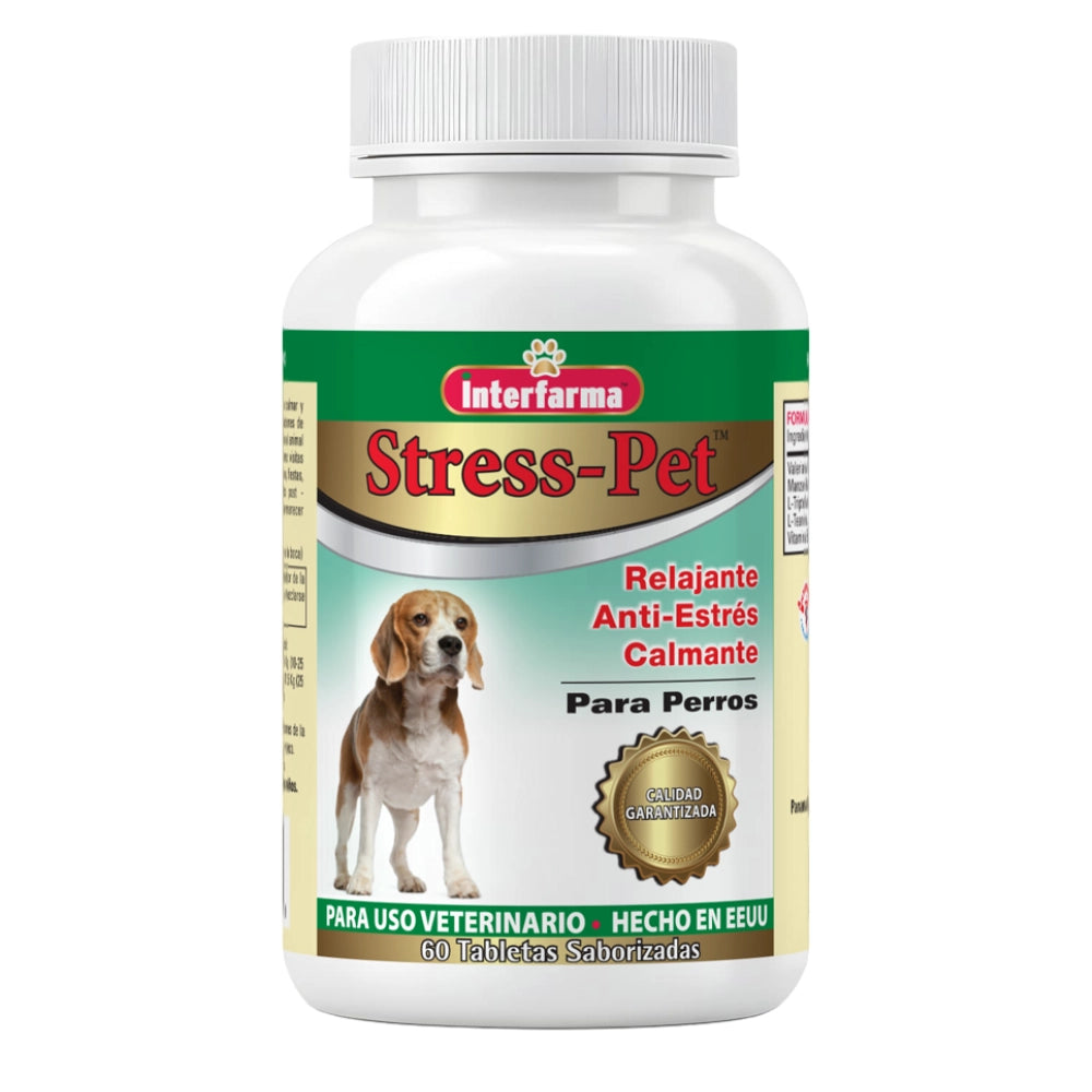 Stress Pet 60 Tab – Veterinaria Interpharma Perú