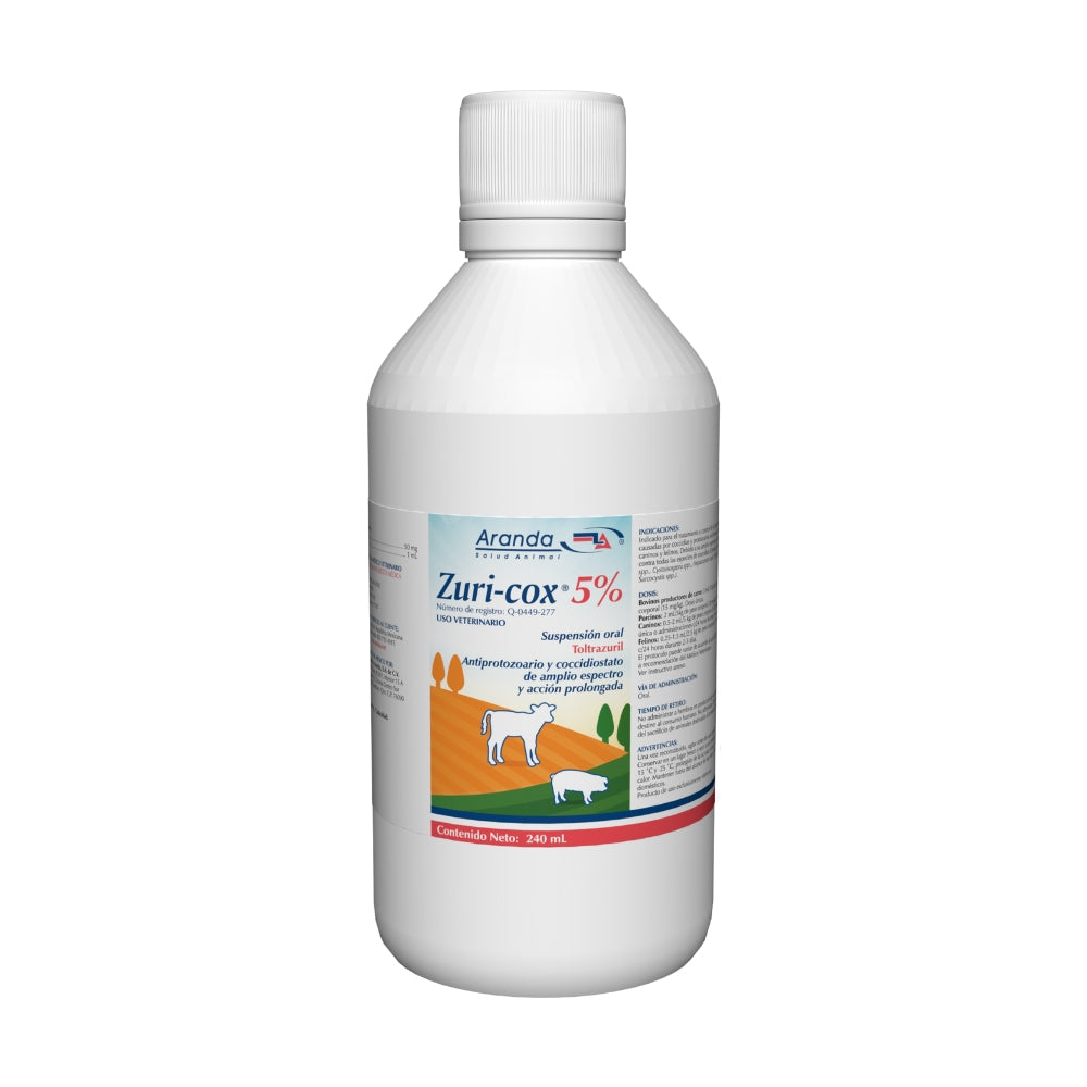 Zuri-Cox 5% 240ml – Veterinaria Interpharma Perú